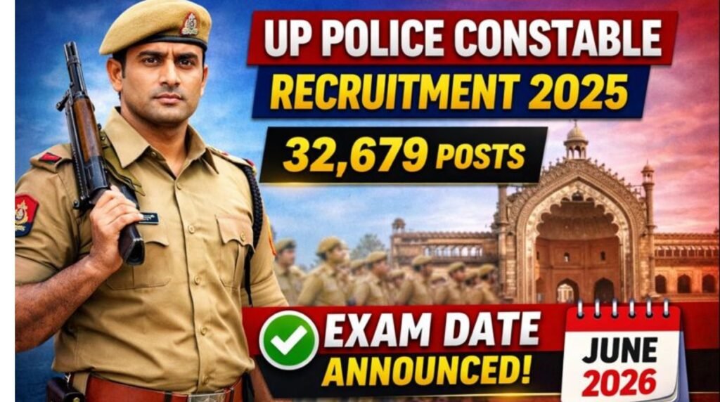 UP Police Constable Recruitment 2025 Full Notification, Exam Date ...